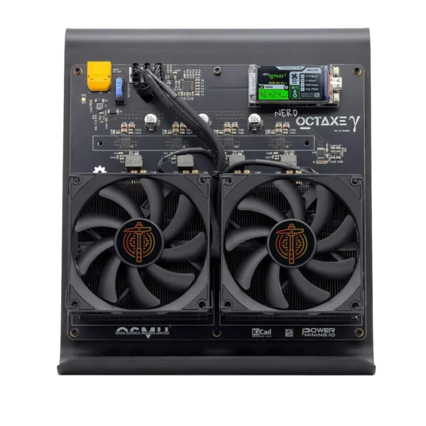 NerdOctaxe Gamma Bitcoin miner – 9.6 TH/s